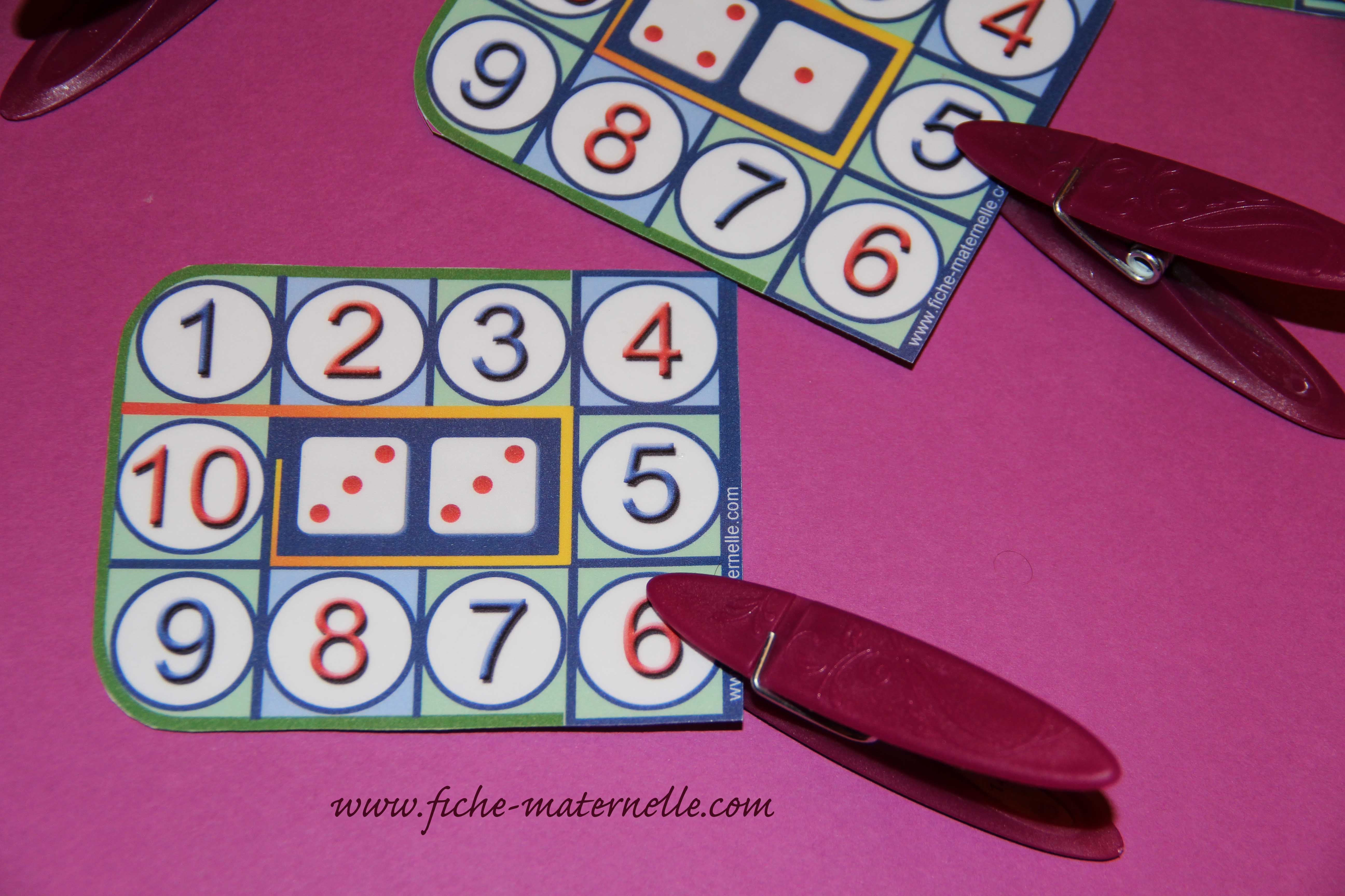 Apprendre en jouant : Cartes à compter, constellations et nombres par ...