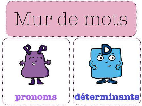 mur de mots par La Classe de Bertaga - jenseigne.fr