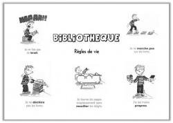 Règles de la bibliothèque par Dans ma classe, il y a… - jenseigne.fr