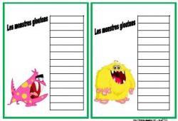 Les monstres gloutons: lire et écrire des mots fréquents par Dix mois ...