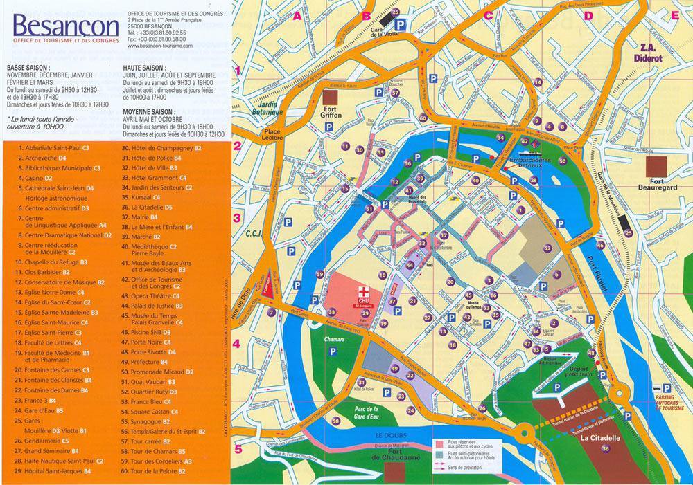 Créer un itinéraire de découverte de la ville de besancon par Edumoov ...