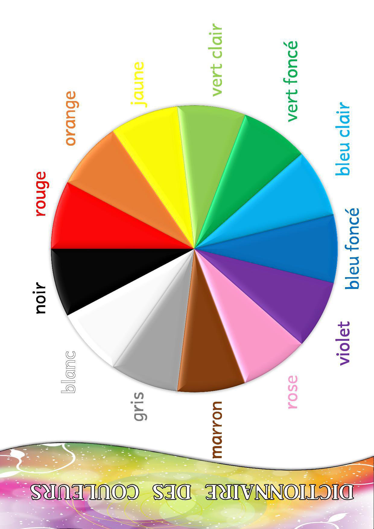 identifier les noms des couleurs par Fiches de prep - jenseigne.fr
