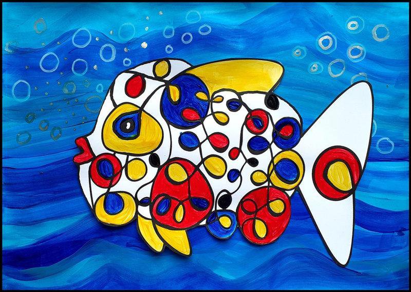 Poisson calder par Le tour de mes idées - jenseigne.fr