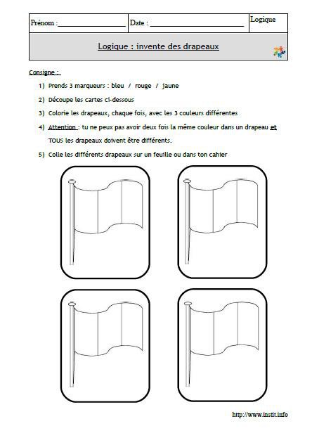 Les drapeaux par Instit.info - jenseigne.fr