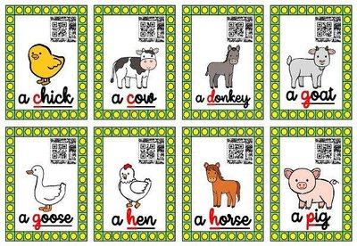 Cycle 3-Anglais-Les animaux de la ferme par La classe bleue - jenseigne.fr