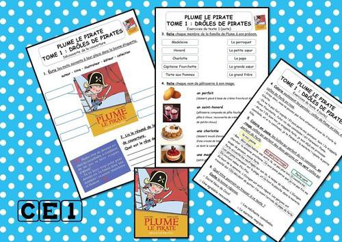 Et si j'etais un pirate - plume le pirate - ce1 par La classe de ...