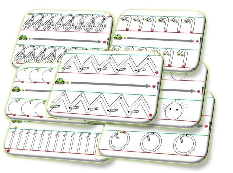 Fiches graphisme par La Classe de Laurène - jenseigne.fr