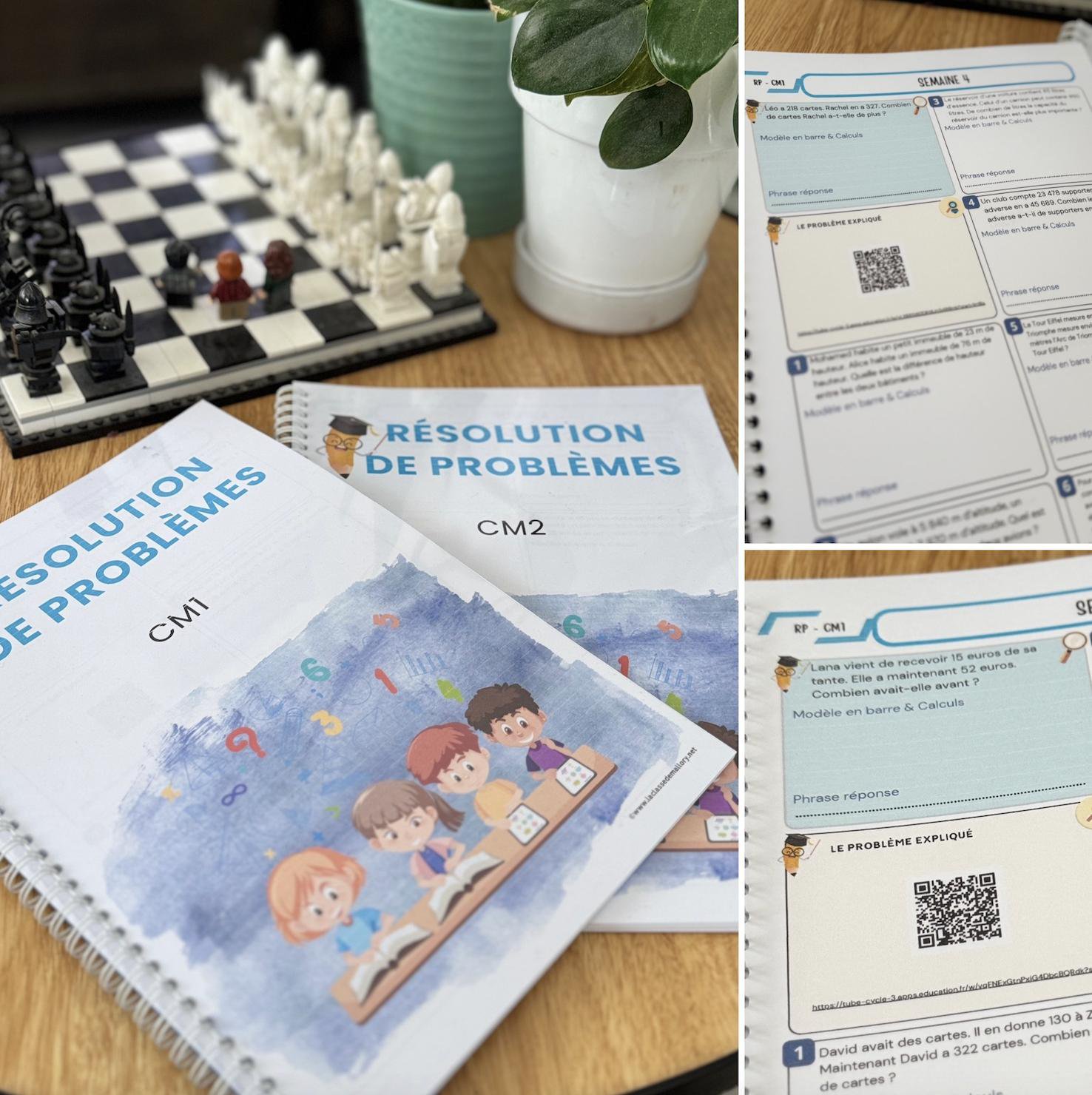 Un an de résolution de problèmes CM1-CM2 – version 2025/2026 par La ...