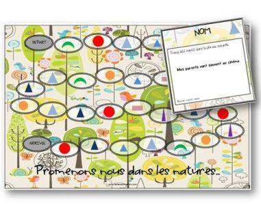 Promenons-nous dans les natures – jeu en grammaire par La Classe de ...