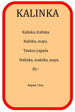 Kalinka par La classe de Tibiscuit - jenseigne.fr