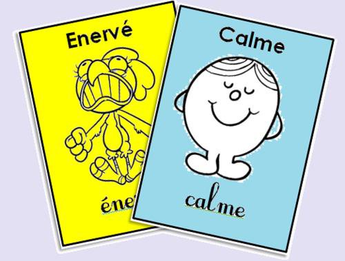 Jeu sur les contraires par Le stylo de Vero - jenseigne.fr