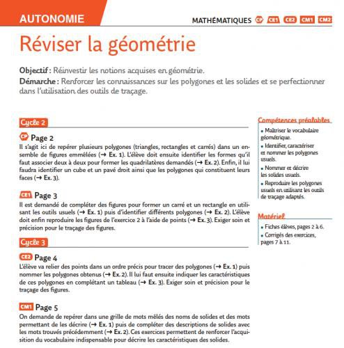 Réviser la géométrie par Lea.fr - jenseigne.fr