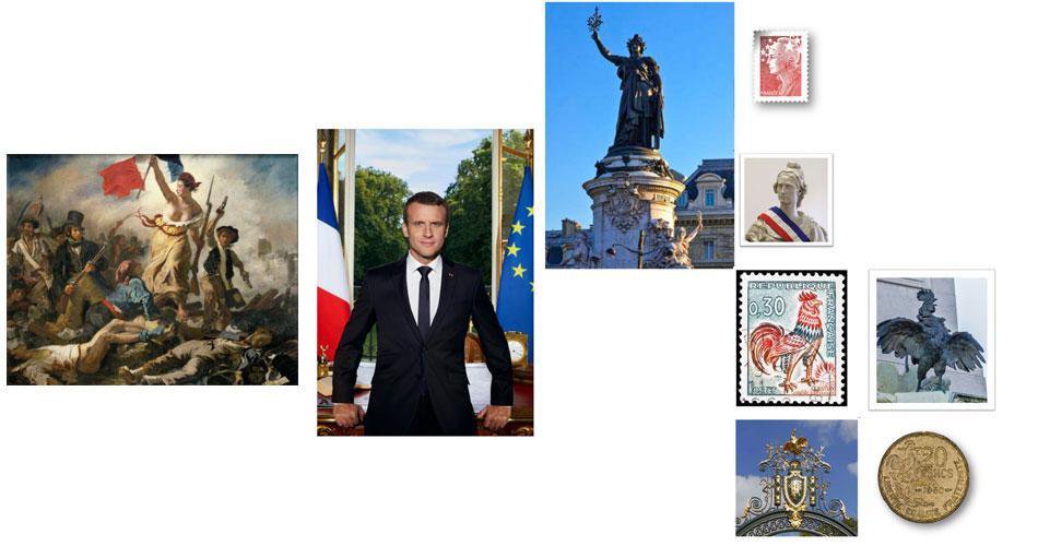 Les emblèmes de la République et les arts par Lea.fr - jenseigne.fr