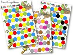 Jeu : la course aux couleurs par Le blog d'Aliaslili - jenseigne.fr