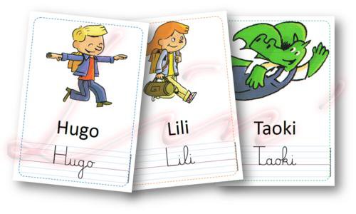 Taoki - Affiches personnages par Lin' maikresse malgré elle - jenseigne.fr