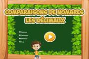 Comparaisons de nombres décimaux par logicieleducatif.fr - jenseigne.fr