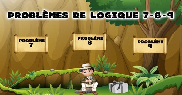 Problèmes de logique 3 par logicieleducatif.fr - jenseigne.fr