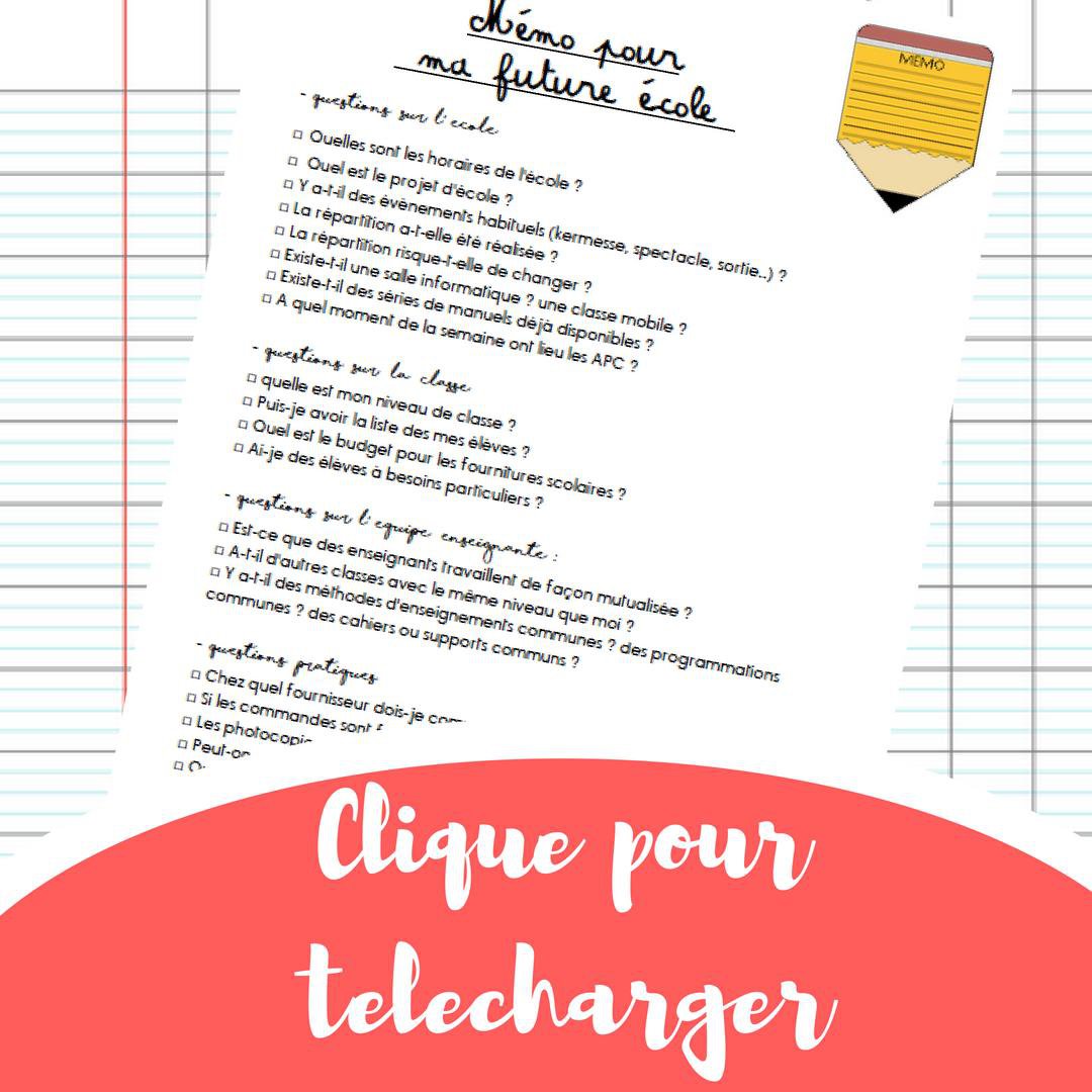 Vive la rentrée #1 I Nouvelle école : les questions à poser par ...