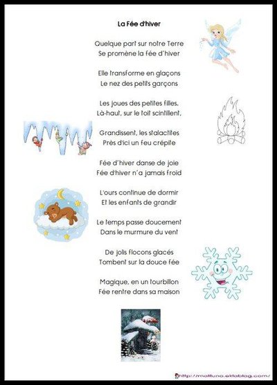 Poesie: la fée d'hiver par Chez Maliluno - jenseigne.fr