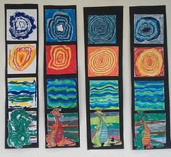 Arts visuels: Le dragon contre les 4 éléments par Chez Maliluno ...