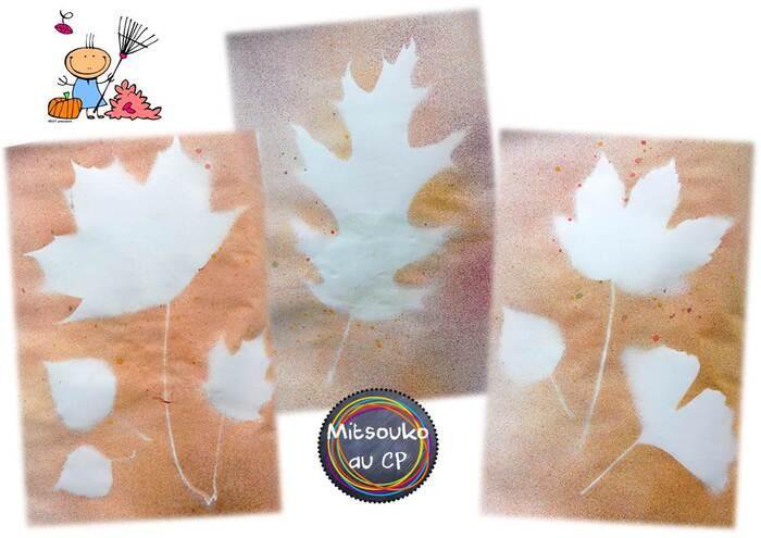 Des feuilles d'automne pour illustrer un poème par Mitsouko au CP ...