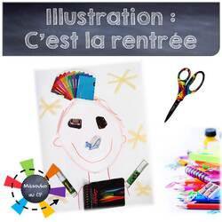 Atelier d'illustration d'un poème de rentrée par Mitsouko au CP ...