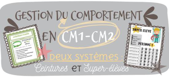 [Outils pour la classe] La gestion du comportement et de la motivation ...