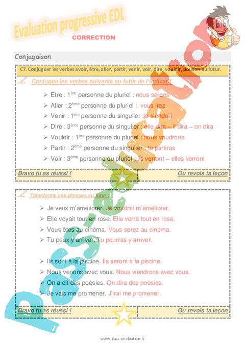 Conjuguer les verbes avoir, être, aller, partir, venir, voir, dire ...