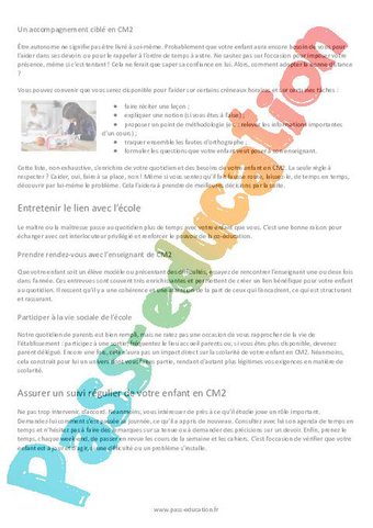 Accompagner son enfant en CM2 : comment ? par Pass-education.fr ...