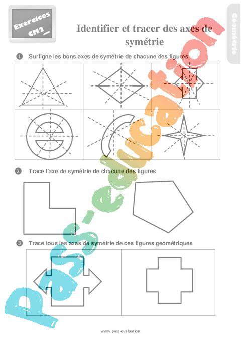 Evaluation et bilan pour le CM2 sur comment identifier et tracer des ...
