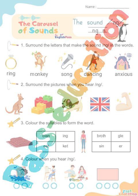 /ng/ ng n – CP CE1 CE2 CM1 CM2 – Carousel of Sounds – Vidéo interactive ...