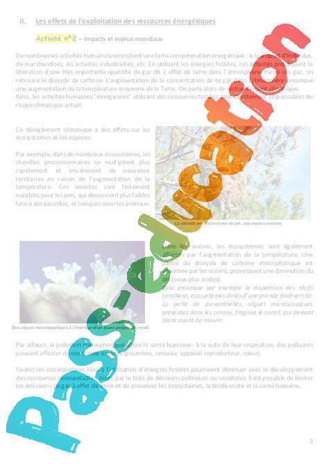 L’exploitation des ressources naturelles, l’exemple de l’énergie – 3ème ...