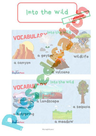 Into the wild – Cours d’anglais 5ème et 4ème – Séquence 11 – My English ...