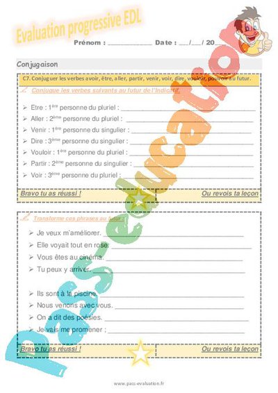 Conjuguer les verbes avoir, être, aller, partir, venir, voir, dire ...