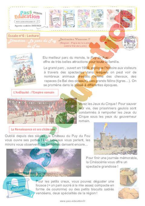 Escale n°6 – Pays de la Loire / centre Val de Loire – CE1 – CE2 – Un ...