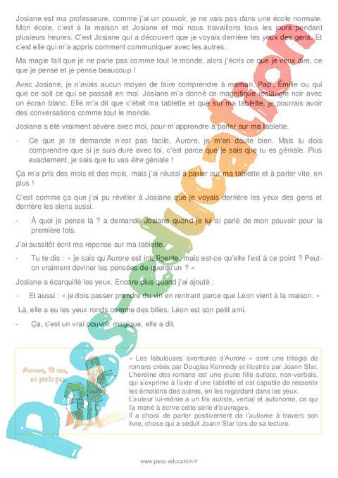 Les fabuleuses aventures d’Aurore (Douglas Kennedy) – 5ème ...