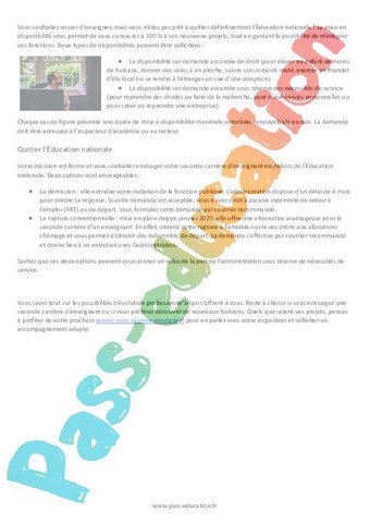 Seconde carrière d’un enseignant : état des lieux par Pass-education.fr ...