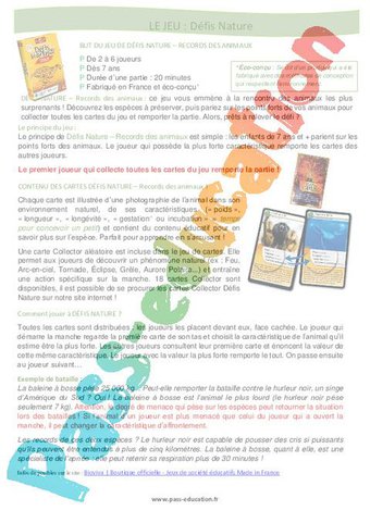 Défis nature: La règle du jeu – Ce2 – Injonctif / Ecrits fonctionnels ...