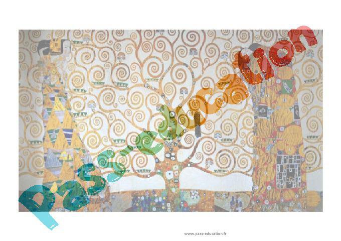 Arbres d’hiver à la manière de Klimt – Arts plastiques – Cycle 2 ...