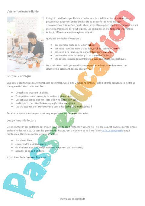 Fluence CE2 : nos conseils et idées d’activités pour un travail ...