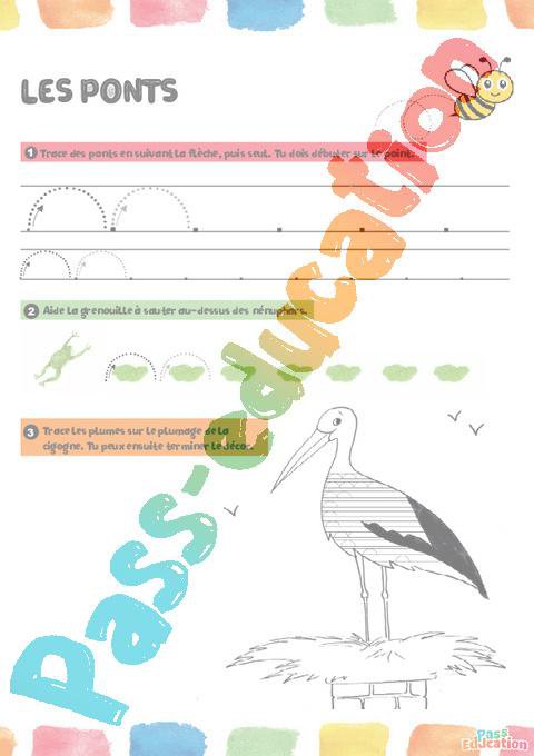 Les ponts – Fichier graphisme – Maternelle – Cycle 1 – PDF à imprimer ...