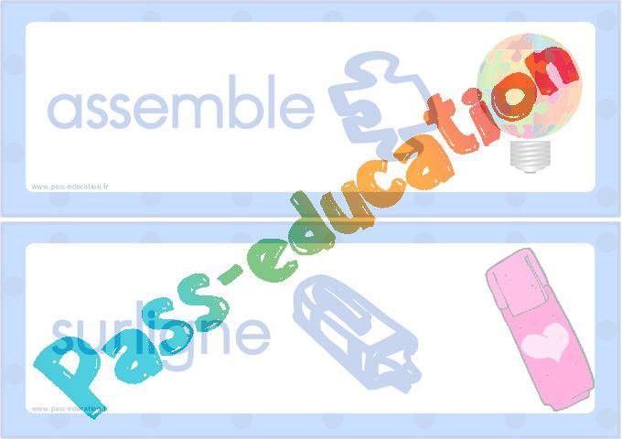 Consignes de classe – Affiches – PDF à imprimer par Pass-education.fr ...