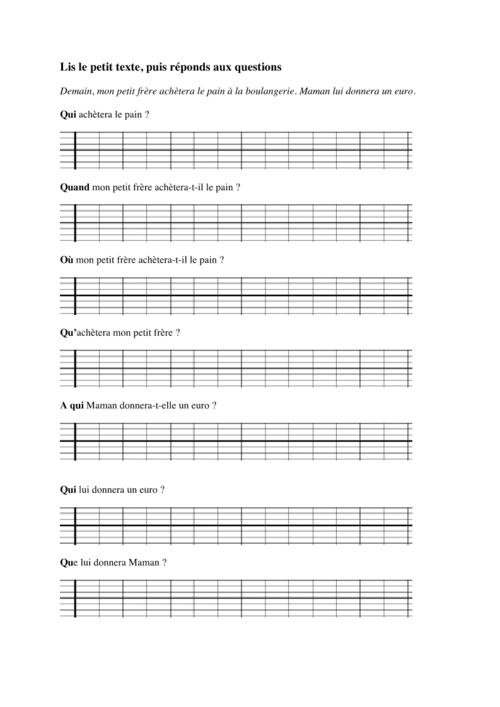 Ecrire une phrase complète CE1 par Zaubette - jenseigne.fr